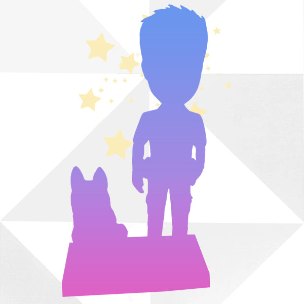 Fully Custom Policeman Bobblehead with Police Dog - Great Gifts for ... Fully Custom Policeman Bobblehead with Police Dog - Great Gifts for ...