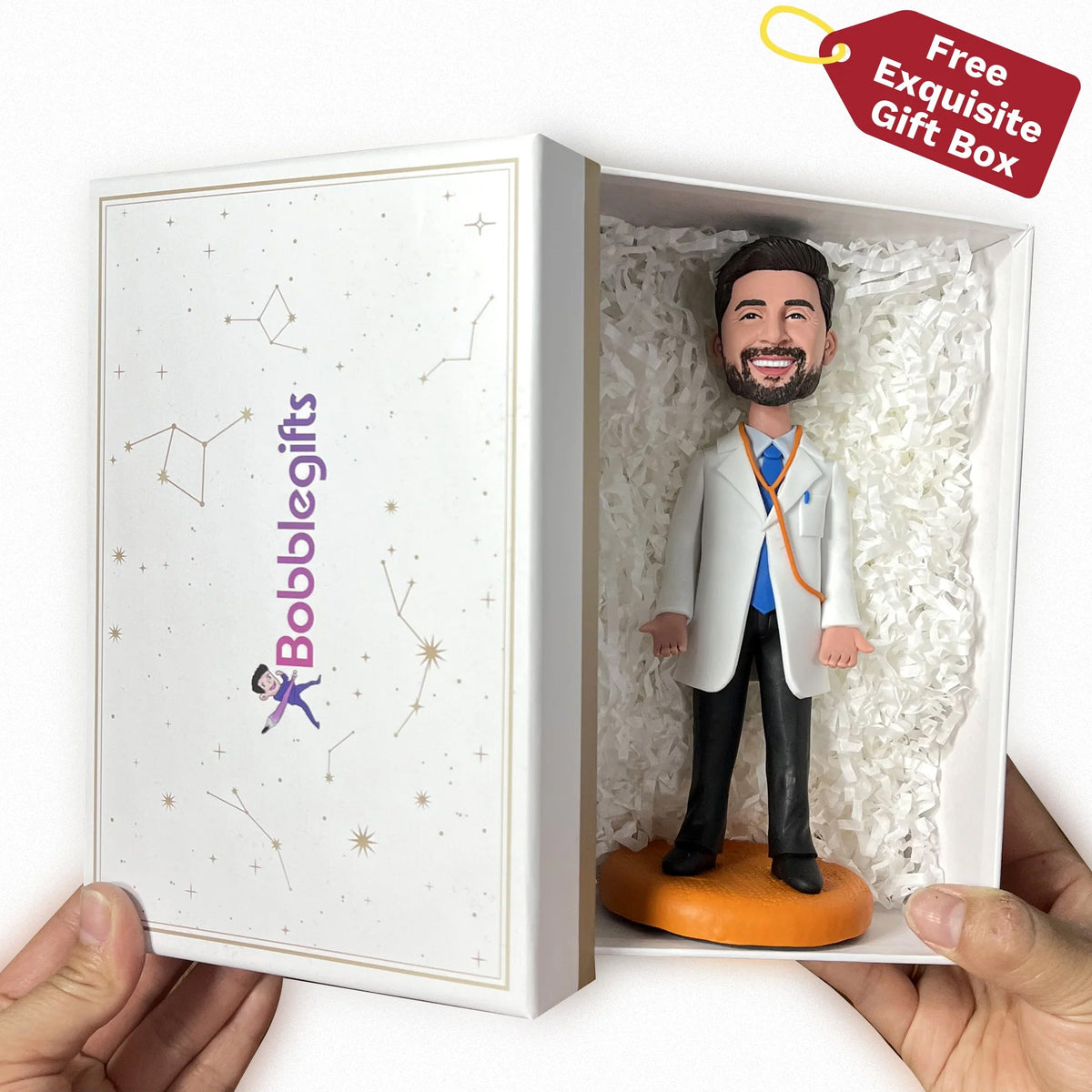 Personalized Male Dentisit Bobblehead Gift From Photos - Christmas ...