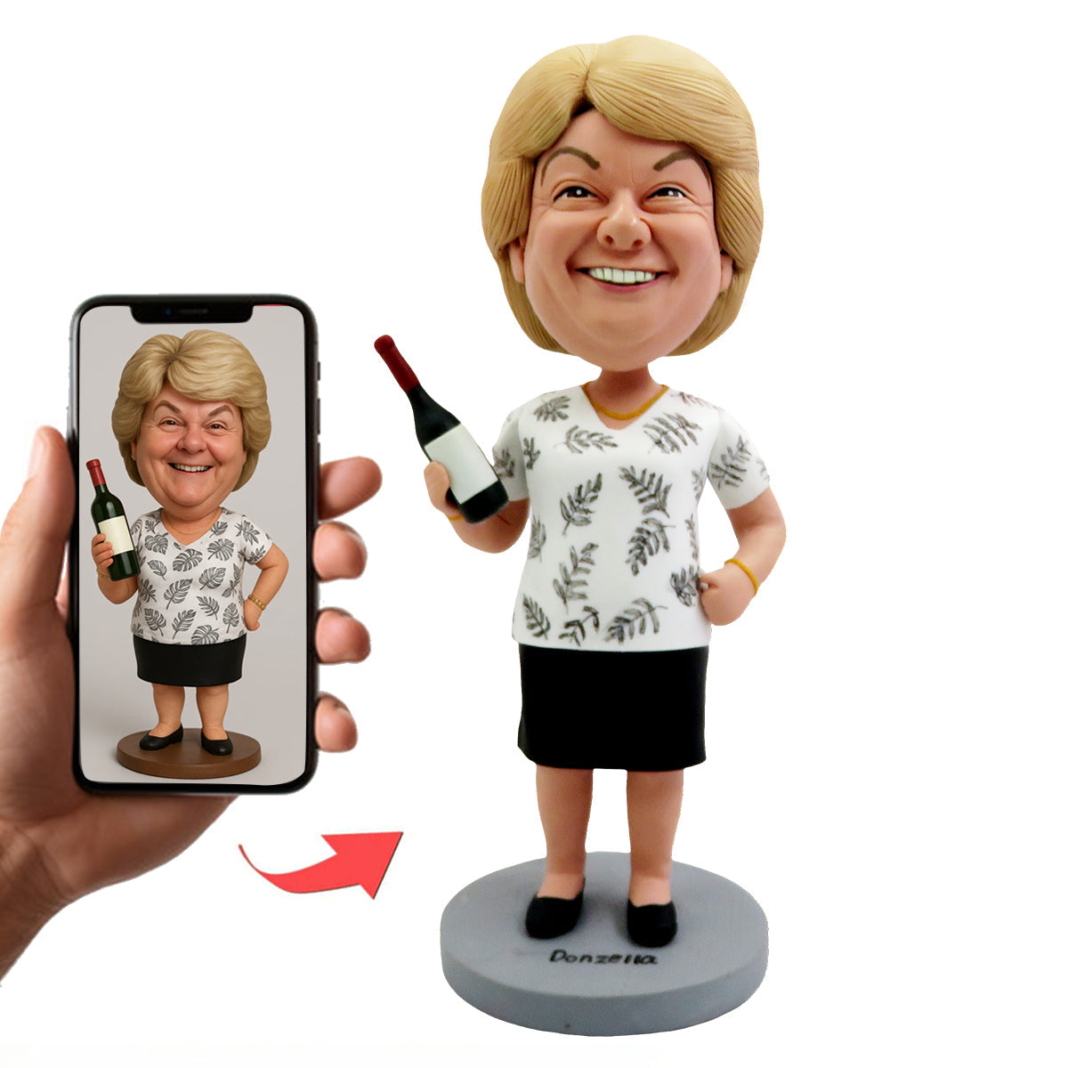 Personalized Bobblehead Dolls from Your cartoon-style AI image/avatar ...