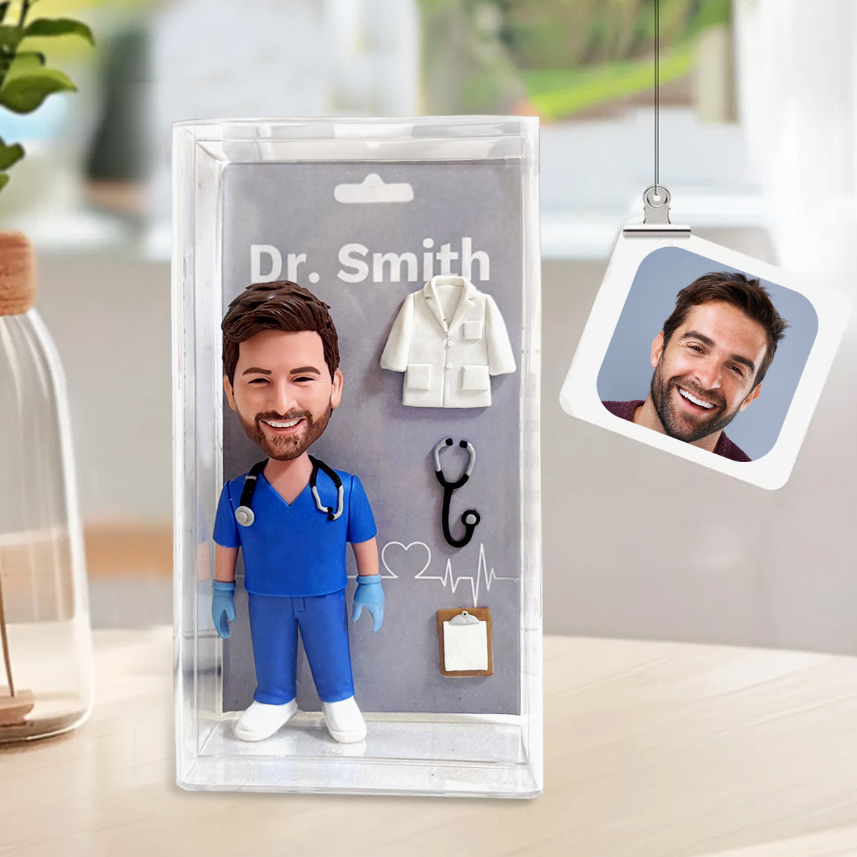 Bobblegifts Custom Doctor Action Figure Toy Box | Full Body Medical ...