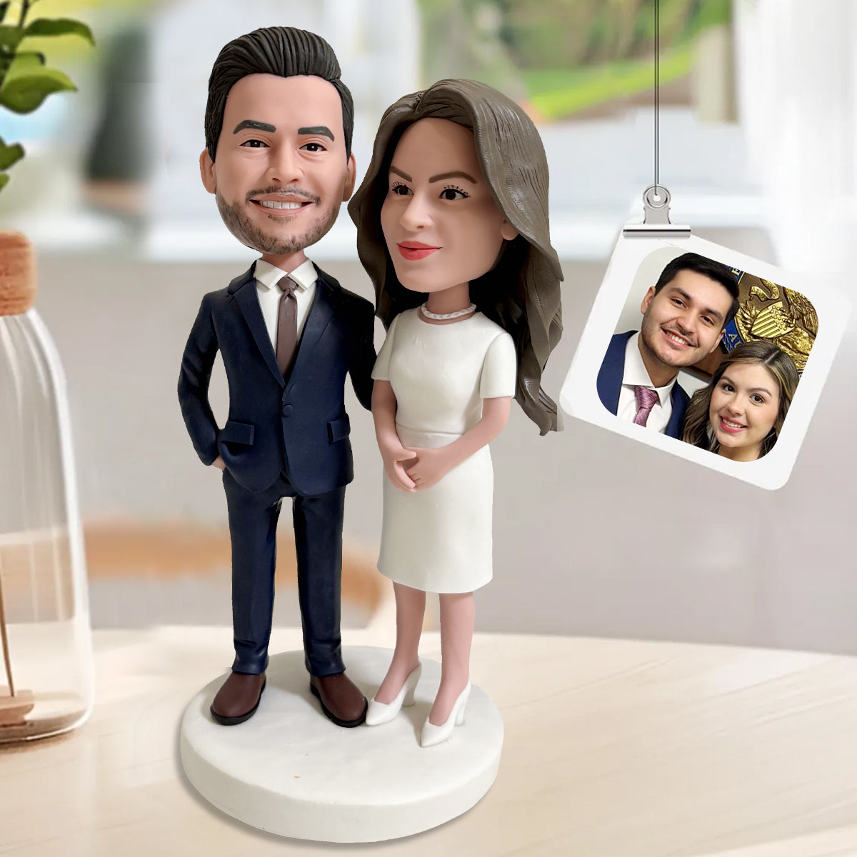 Unique Custom Wedding Bobbleheads – Personalized Bride and Groom ...