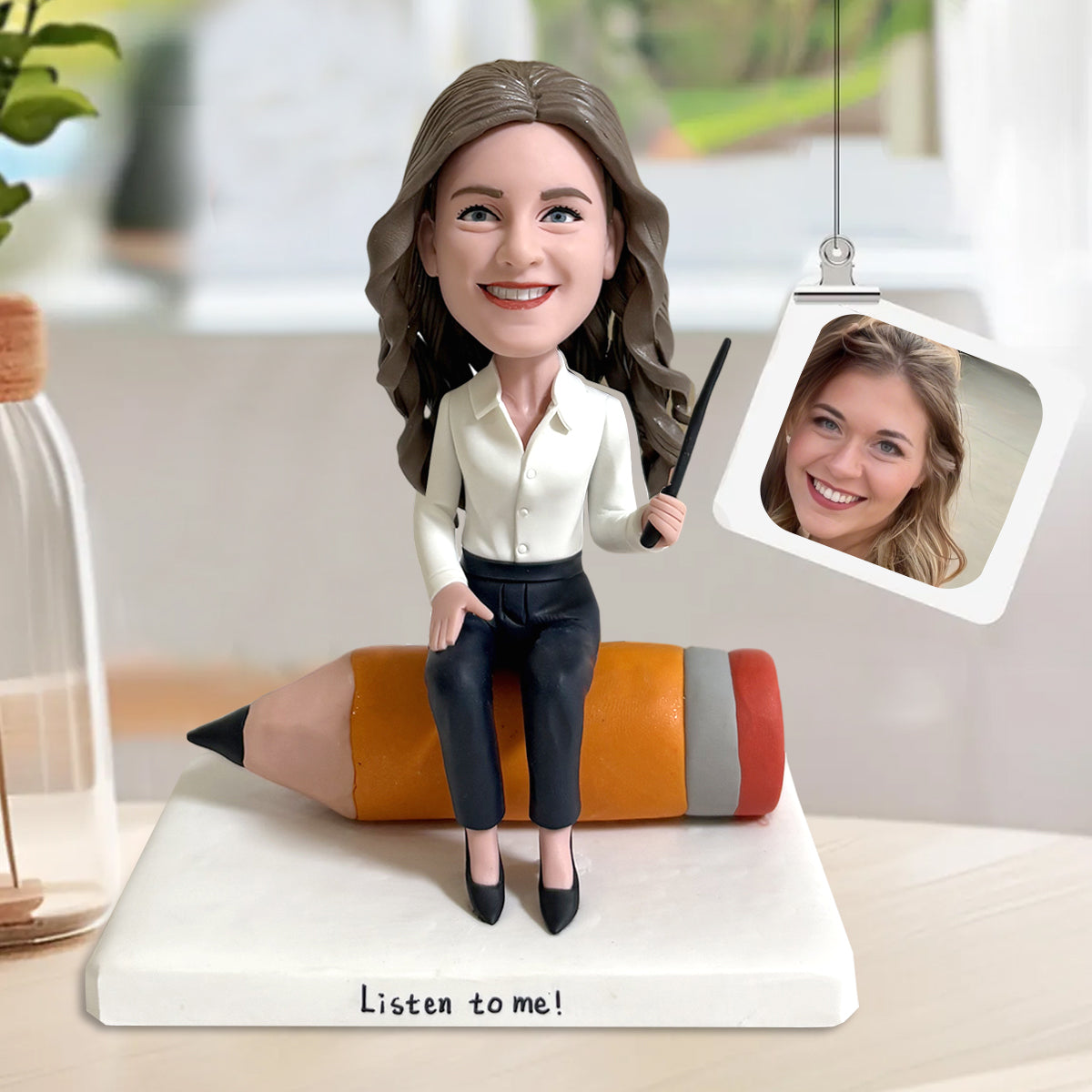 Bobblegifts Personalized Teacher Bobblehead | Custom Figurine Thank You ...