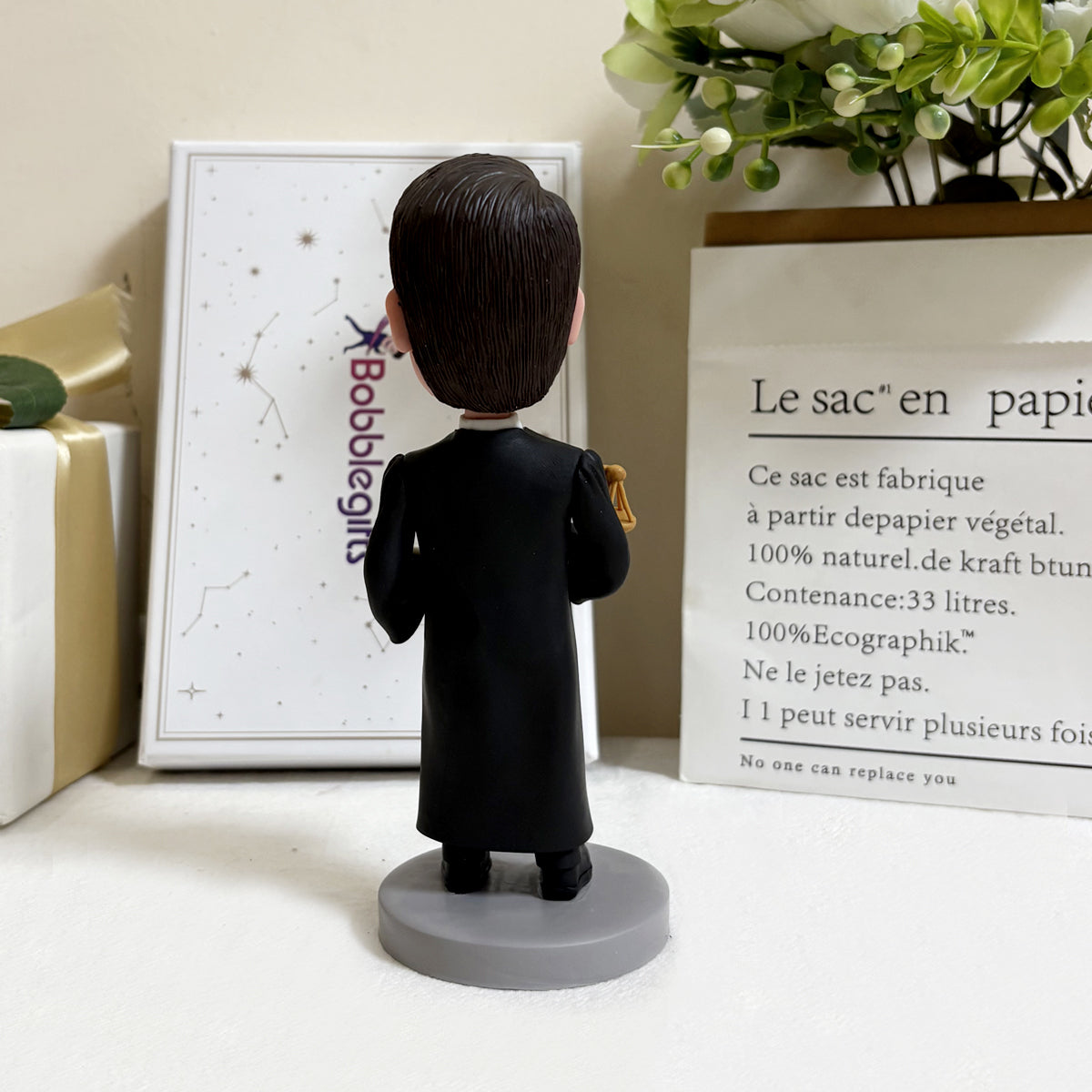 Bobblegifts Custom Judge Bobblehead – Unique Lawyer Gift, Graduation ...