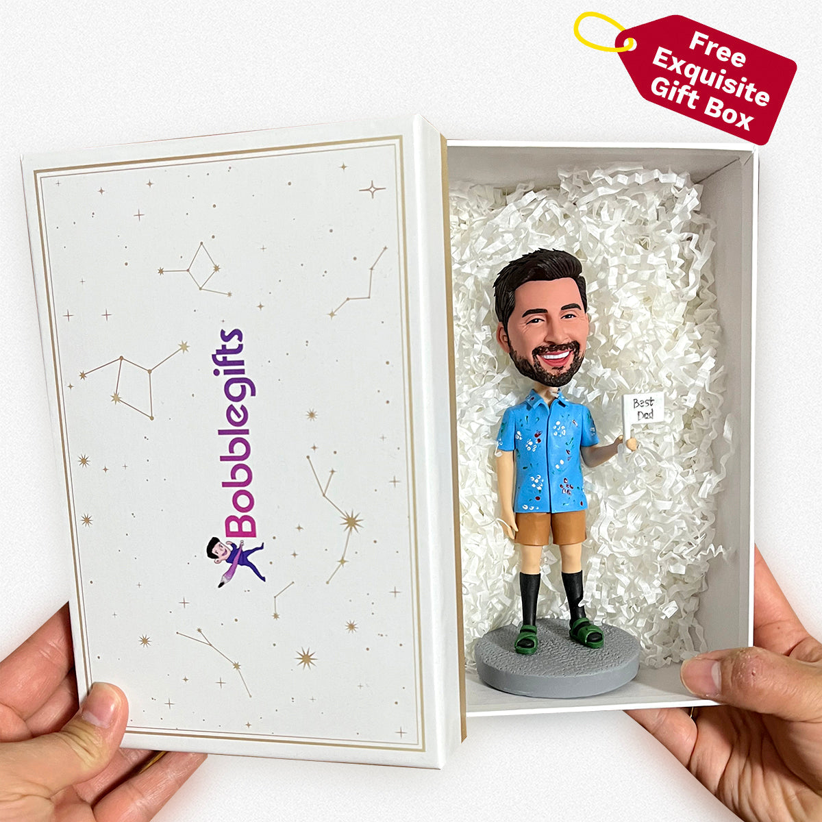 Personalized Custom Vocalist Bobblehead with National Flag Online ...