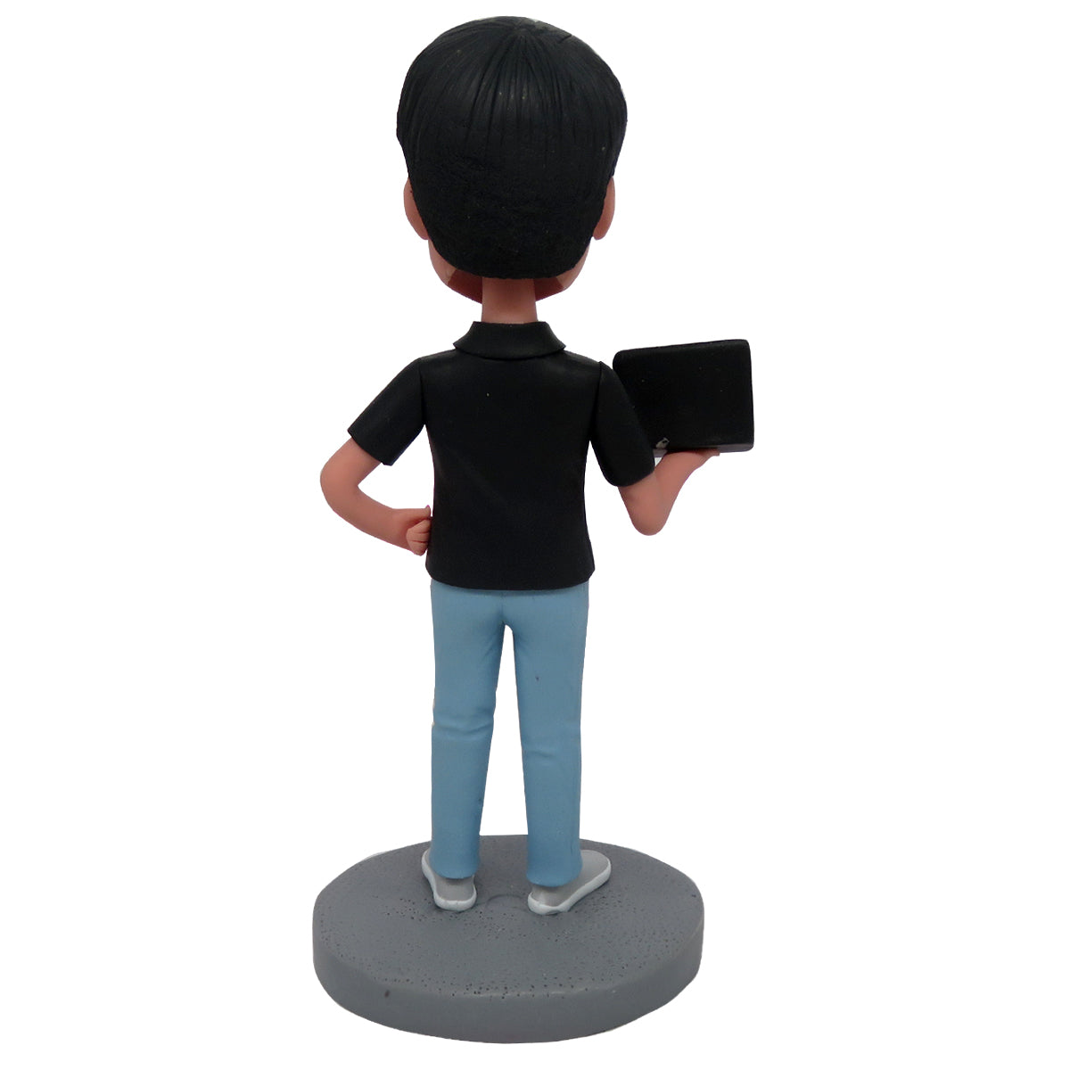 Custom Bobblehead Male Software Engineer with Computer From His Photo ...