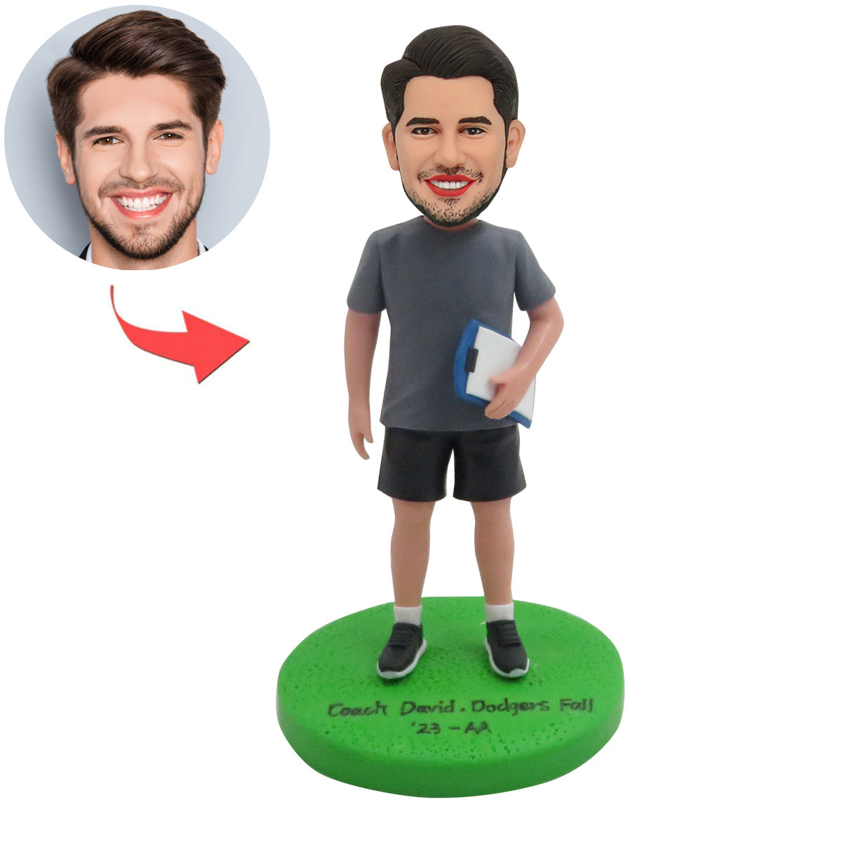 Personalized Customized Referee Bobblehead Doll From Photo – BobbleGifts AU