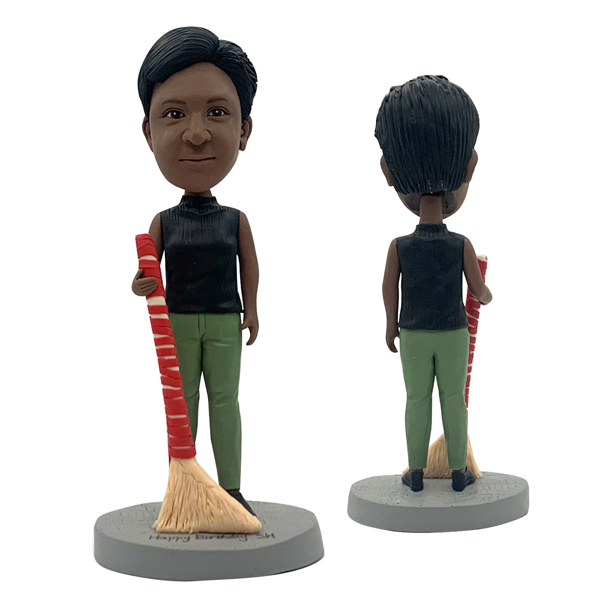 Custom Cleaning Auntie Bobblehead Doll From Her Photo Online ...