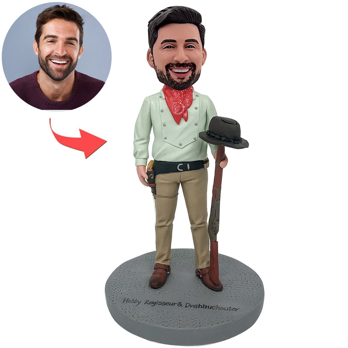Custom Bobblehead In Hunting Style - Best Golf Gifts For Men ...